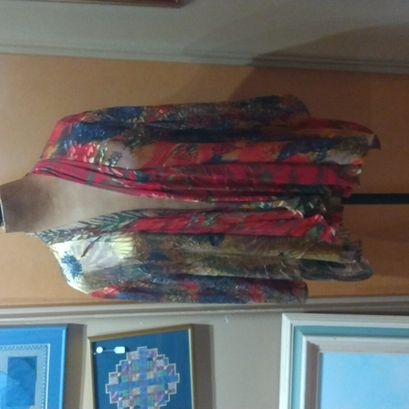 Citron | Jackets & Coats | Citron Santa Monica 5 Silk Kimono Floral ...